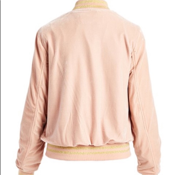 Steve Madden | Jackets & Coats | Nwt Steve Madden Velour Bomber Jacket ...